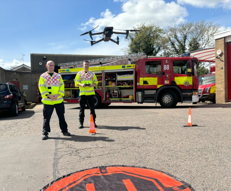 Leighton Buzzard Drones Addition to Bedfordshire Fire Rescue Service ...